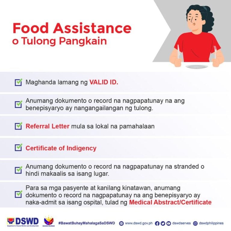 DSWD Food Assistance under AICS - Assistance.PH