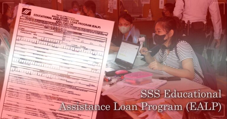 SSS Educational Assistance Loan Program (EALP) - Assistance.PH
