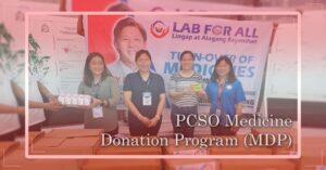 PCSO Medicine Donation Program (MDP) - Assistance.PH