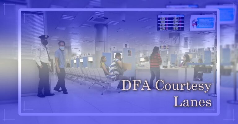 DFA Courtesy Lanes for OFWs, Minors, PWDs, Pregnant Women, Solo Parents ...