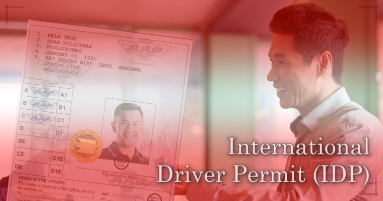 How to Apply for an International Driver Permit (IDP) in the Philippines - Assistance.PH
