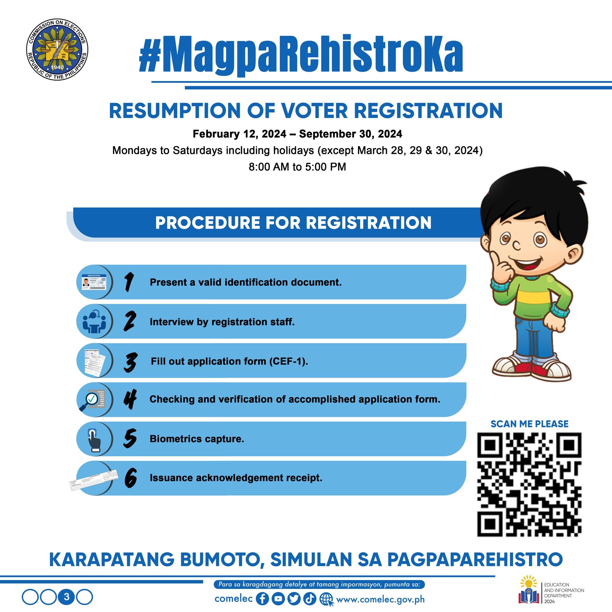 Philippine COMELEC Registration Guide for Filipino Voters Philippine COMELEC Registration Guide for Filipino Voters