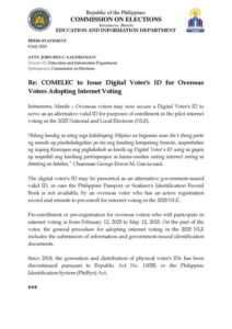 COMELEC Digitized Voter’s ID: What We Know So Far