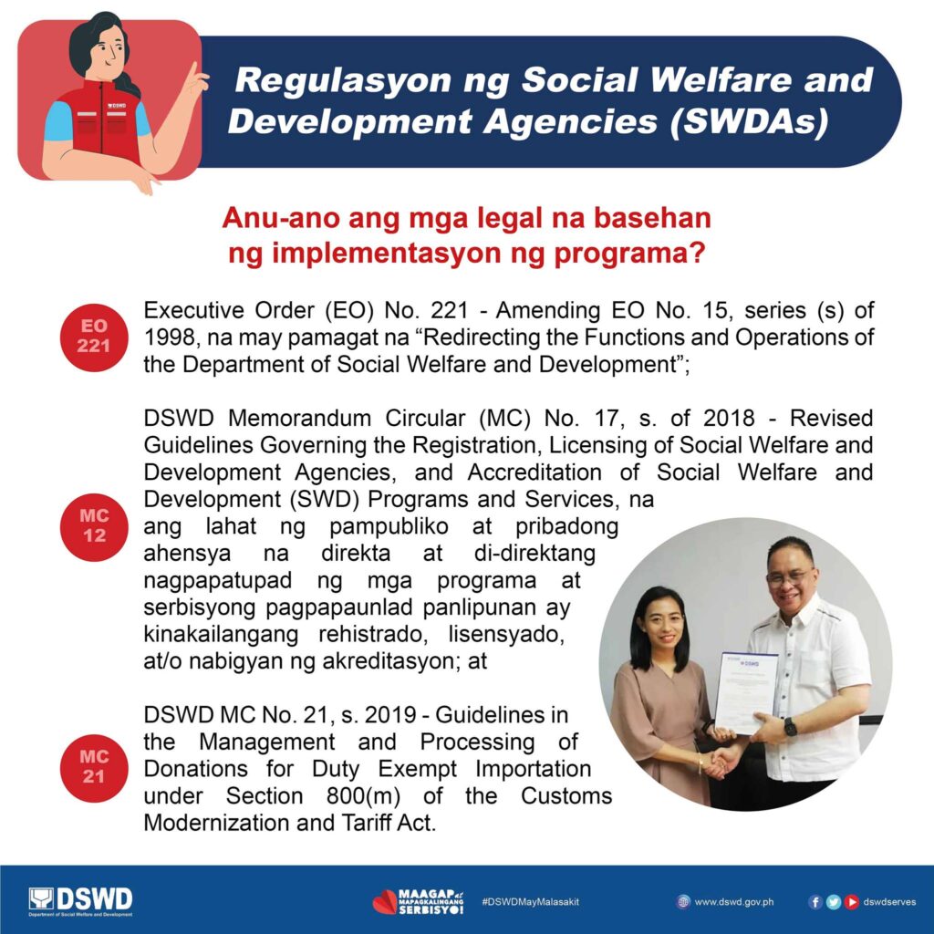 Registration, Licensing and Accreditation of Social Welfare and ...