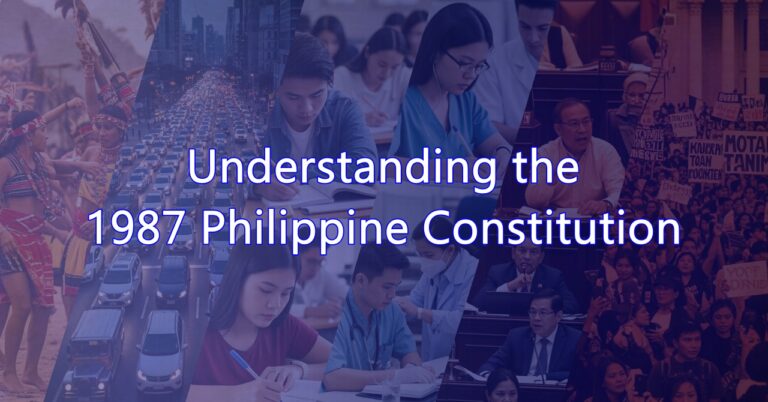 Understanding the Philippine Constitution